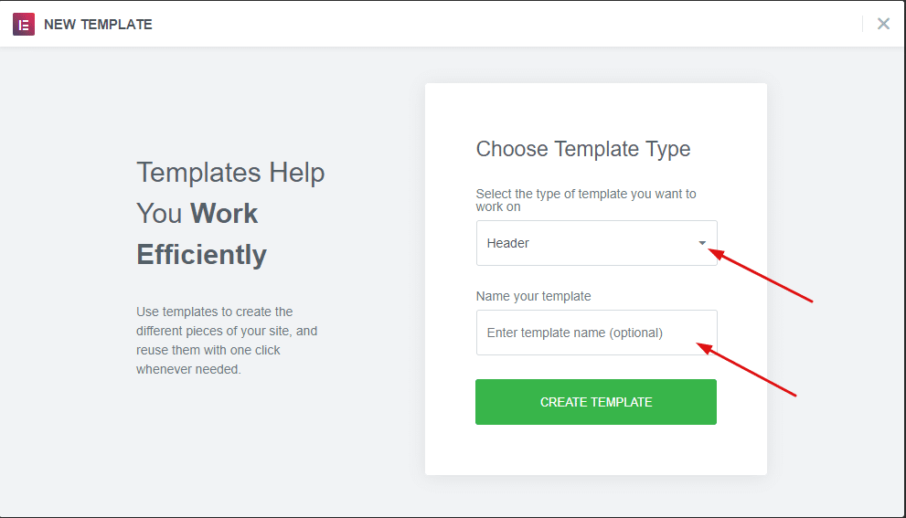 How To Create A Header Template Using Elementor Page Builder Wpdeveloper