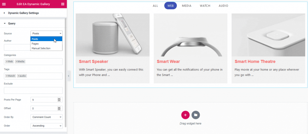 How To Create Dynamic Gallery Easily With Elementor Page Builder - WPDeveloper