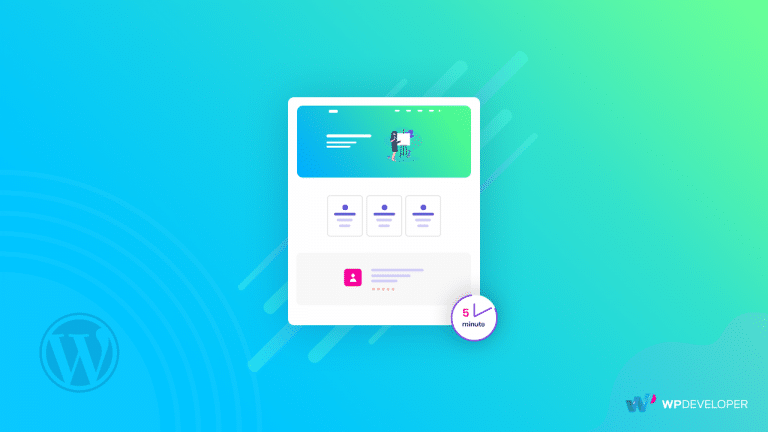 How To Create A Wordpress Landing Page Using Elementor In Less Than 5 Minutes Wpdeveloper