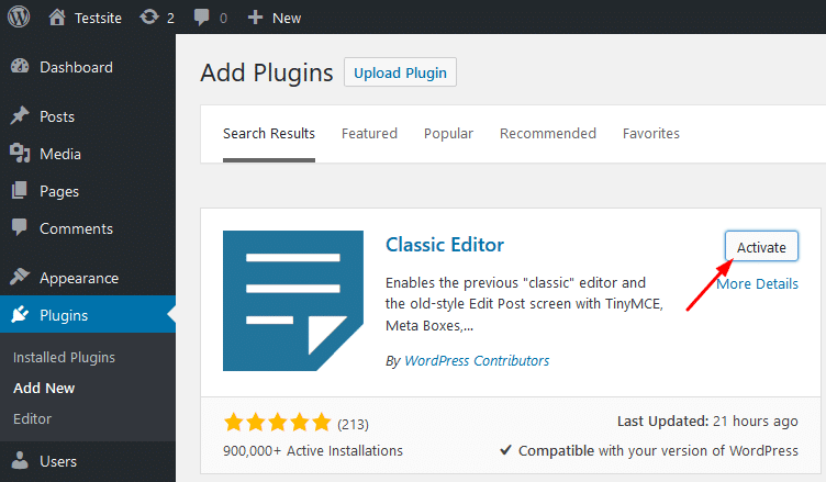 How To Keep Using The Classic Wordpress Editor And Disable Gutenberg Wpdeveloper