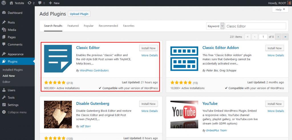 How To Keep Using The Classic WordPress Editor & Disable Gutenberg ...