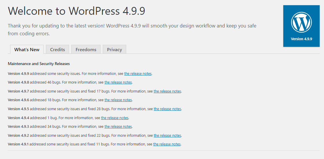 How To Downgrade WordPress To The Previous Version - WPDeveloper