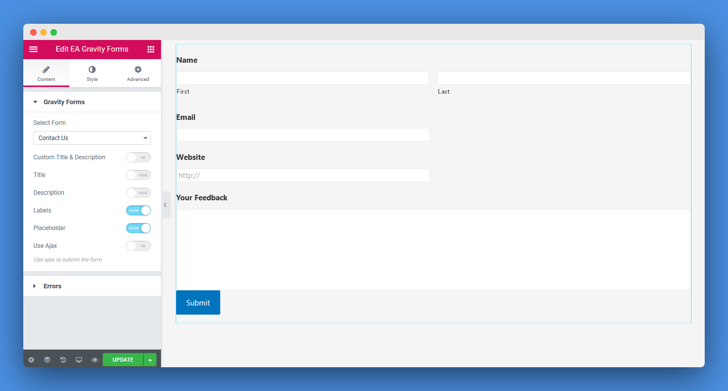 Interesting Ways To Use Gravity Forms In Your WordPress Website With Elementor - WPDeveloper