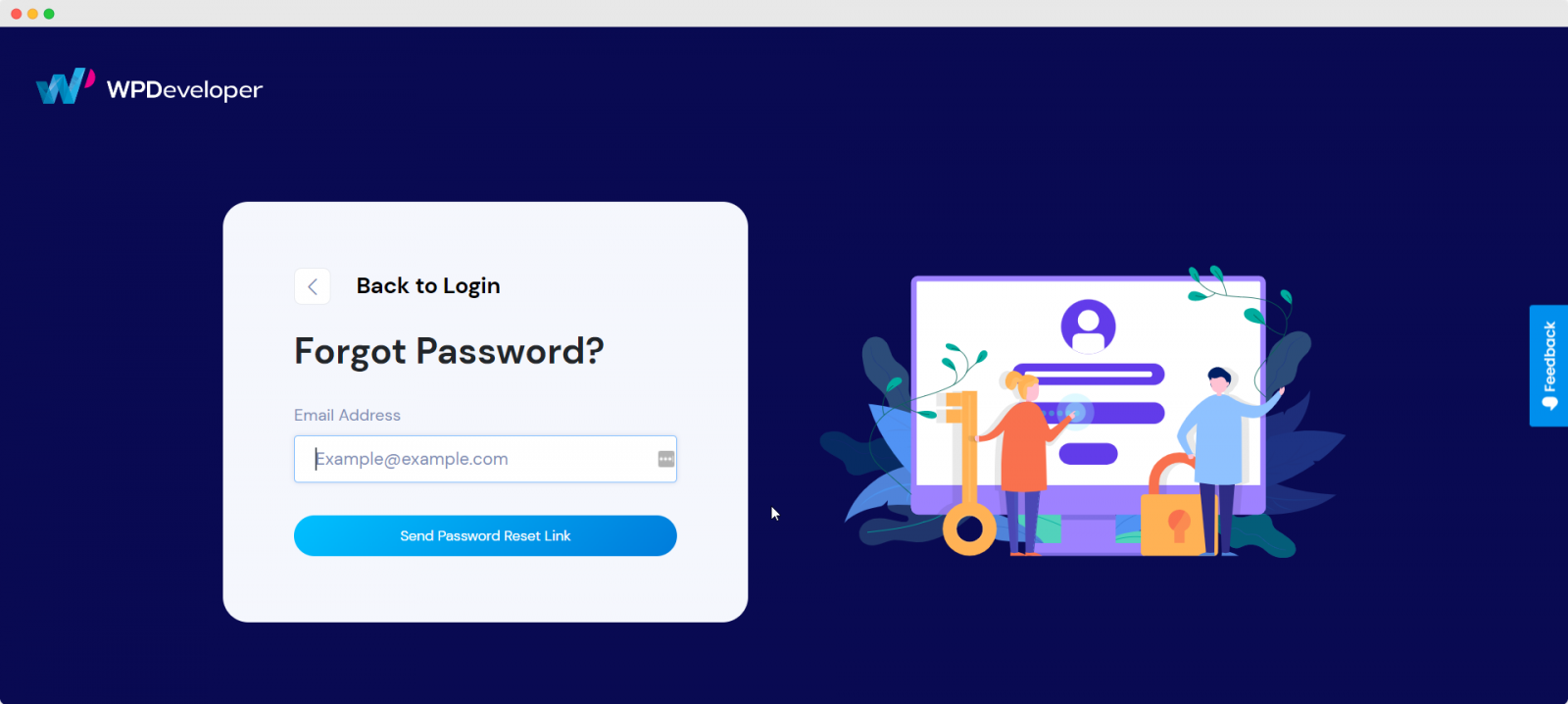 How to Retrieve Lost Password - WPDeveloper