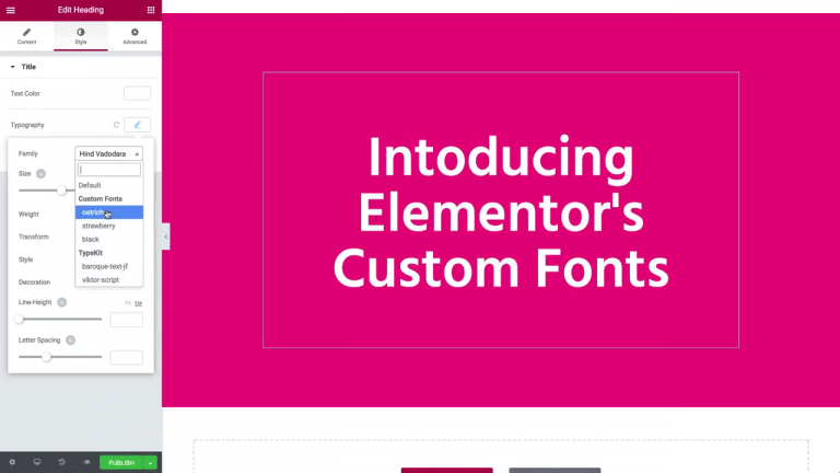 How to Add Custom Fonts in Elementor for Better Web Design - WPDeveloper