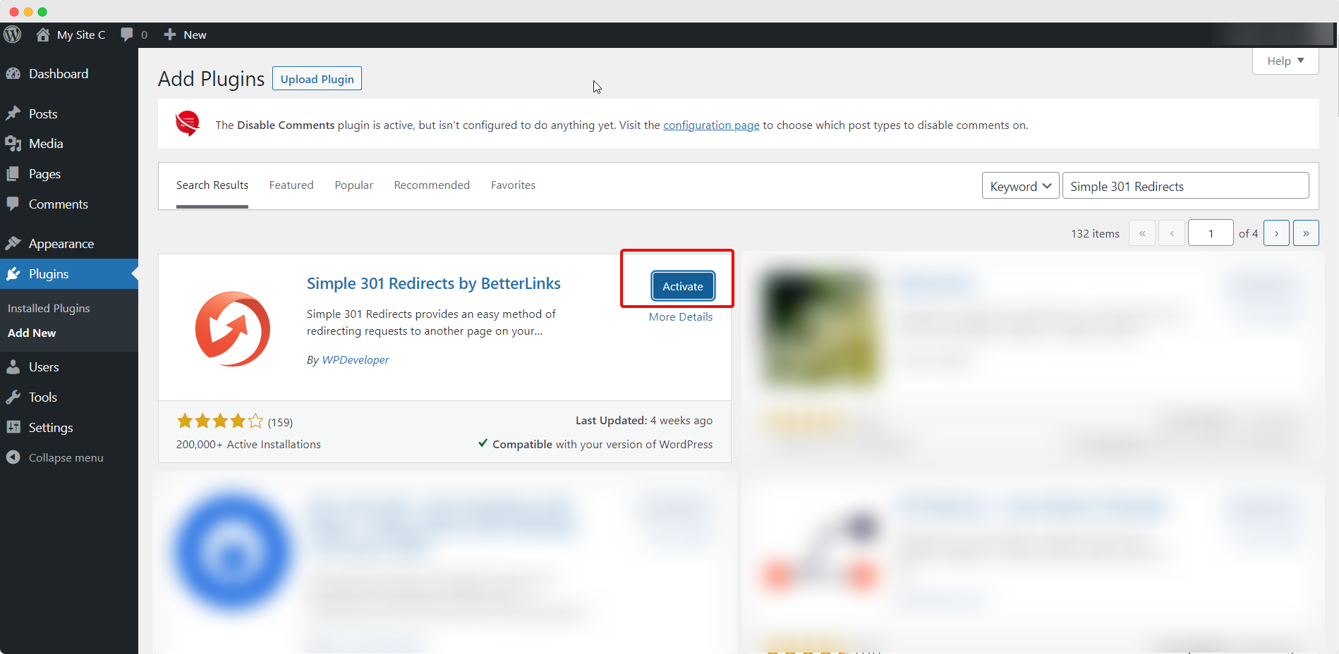 How To Install And Activate Simple 301 Redirects? - WPDeveloper