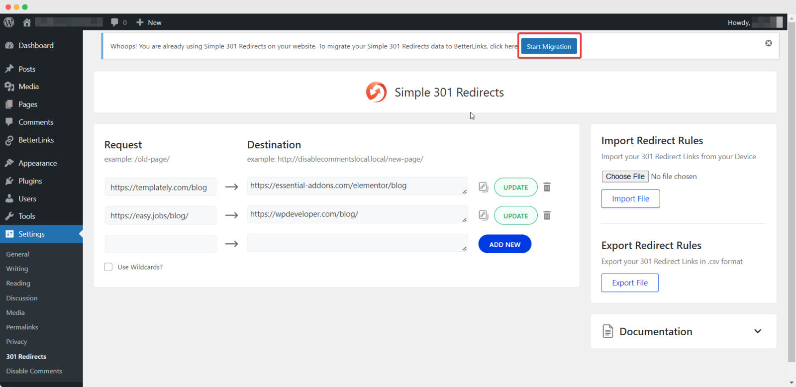 How Can I Track Redirect Links Using Simple 301 Redirects? - WPDeveloper