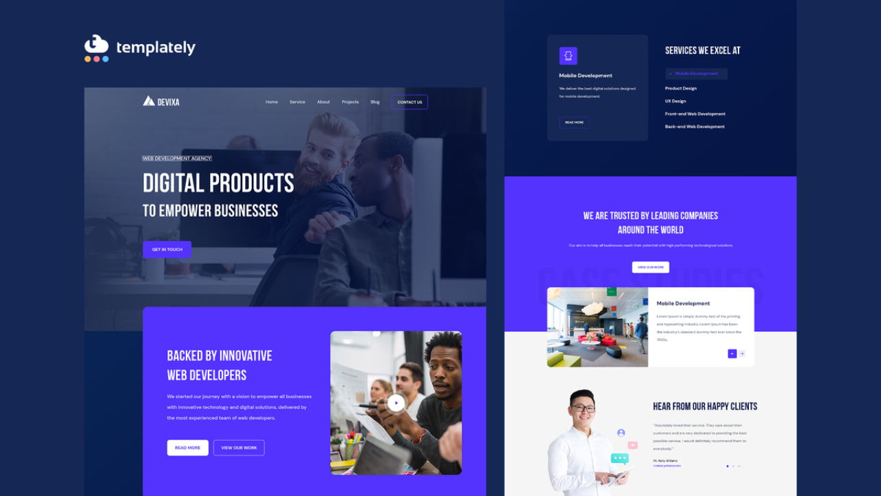 Guide To Create Web Development Agency Website Using Ready Template 2022 