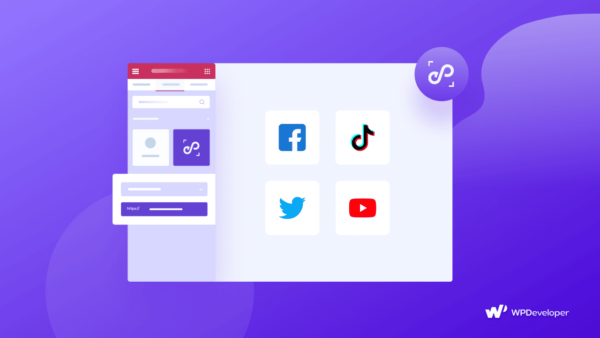 How To Embed Any Content In Elementor With EmbedPress? - WPDeveloper