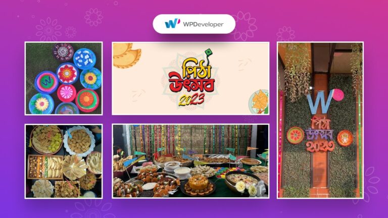 Spreading The Joy: WPDeveloper Celebrates Pitha Utshob