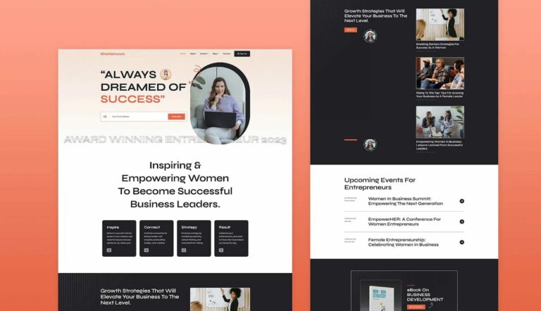 5+ Best Women’s Website Templates For Elementor & Gutenberg