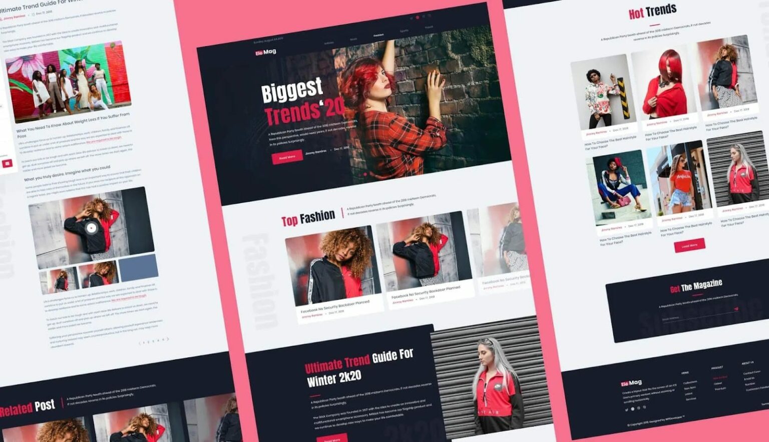 5+ Best Women’s Website Templates For Elementor & Gutenberg