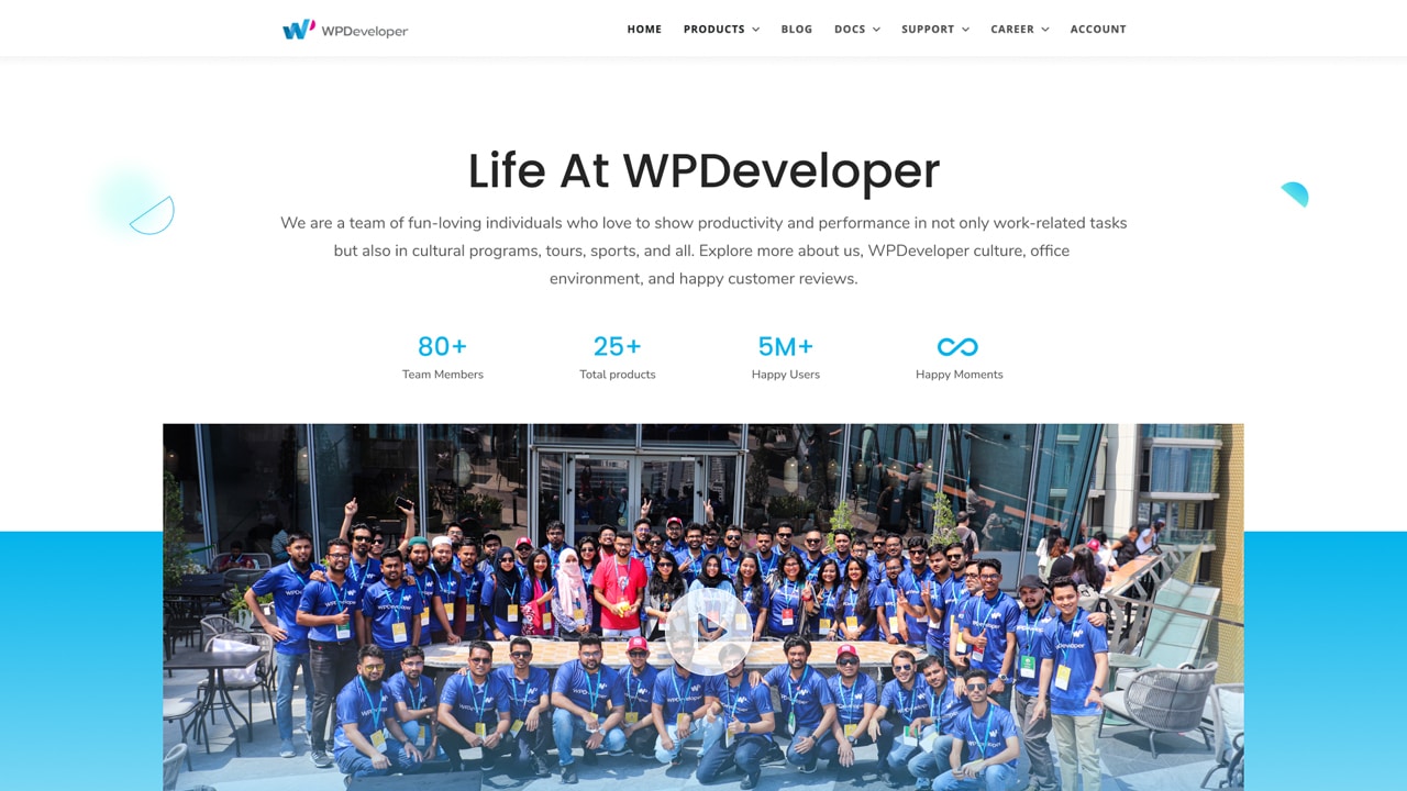 Life At WPDeveloper | Perks & Benefits, Office Culture & All