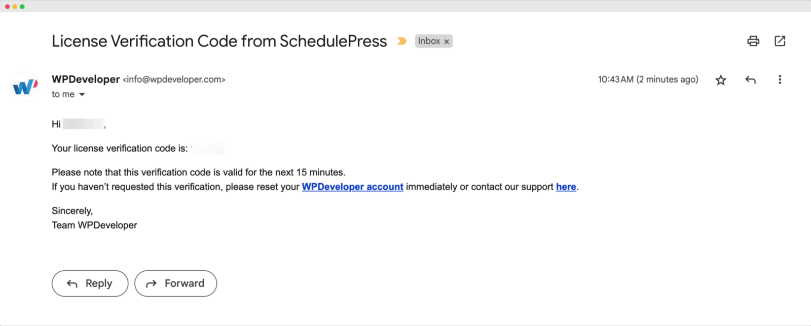 How To Verify & Authenticate Your SchedulePress PRO License Key? - WPDeveloper