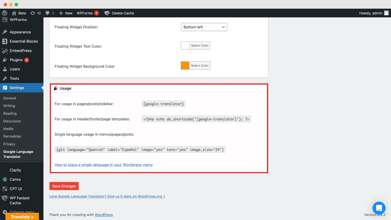 No Coding: Easy Guide To Add Google Translate To WordPress - WPDeveloper