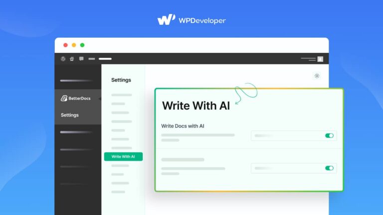 Create AI-Generated Knowledge Base on WordPress with BetterDocs 'Write ... Create AI-Generated Knowledge Base on WordPress with BetterDocs 'Write ...