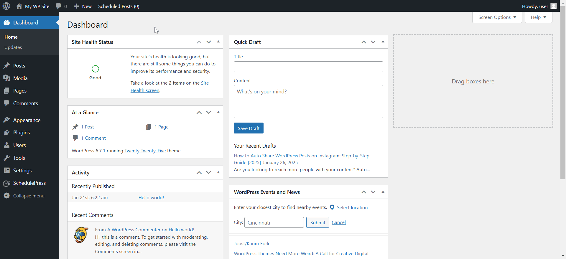How to Configure Enhanced Post Publishing and Sharing Options in SchedulePress? - WPDeveloper