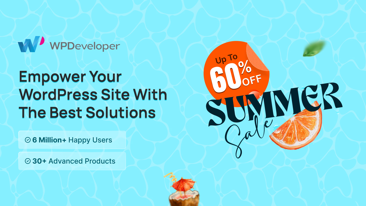 WPDeveloper - Powering Up WordPress Experience