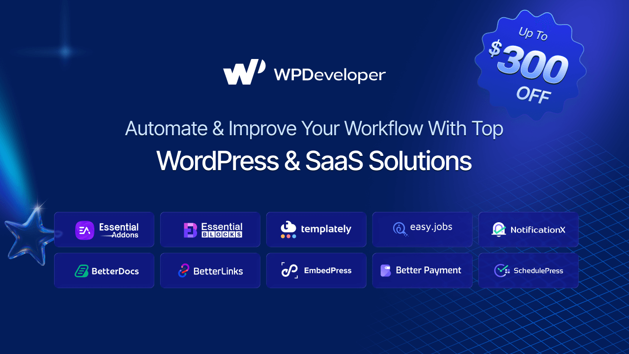 WPDeveloper Agency Bundle Plan - WPDeveloper