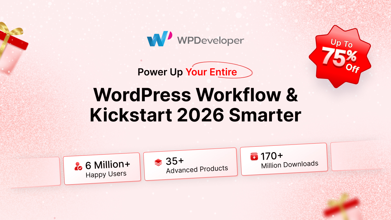 WPDeveloper - Powering Up WordPress Experience